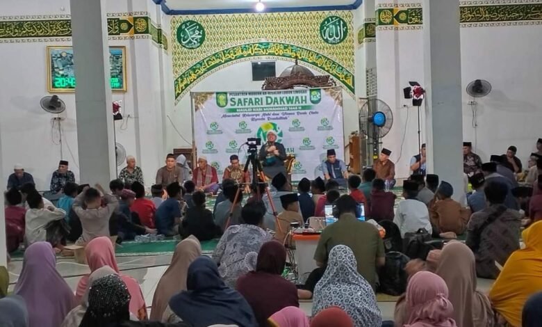 Pemdes Noman Baru Peringati Maulid Nabi Muhammad SAW - Bongkar